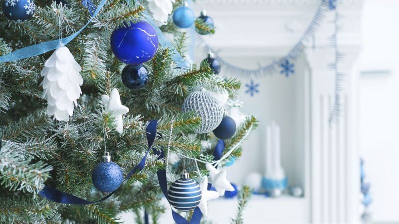 ¿Te gusta el azul? Estas ideas para tú Navidad te van a encantar